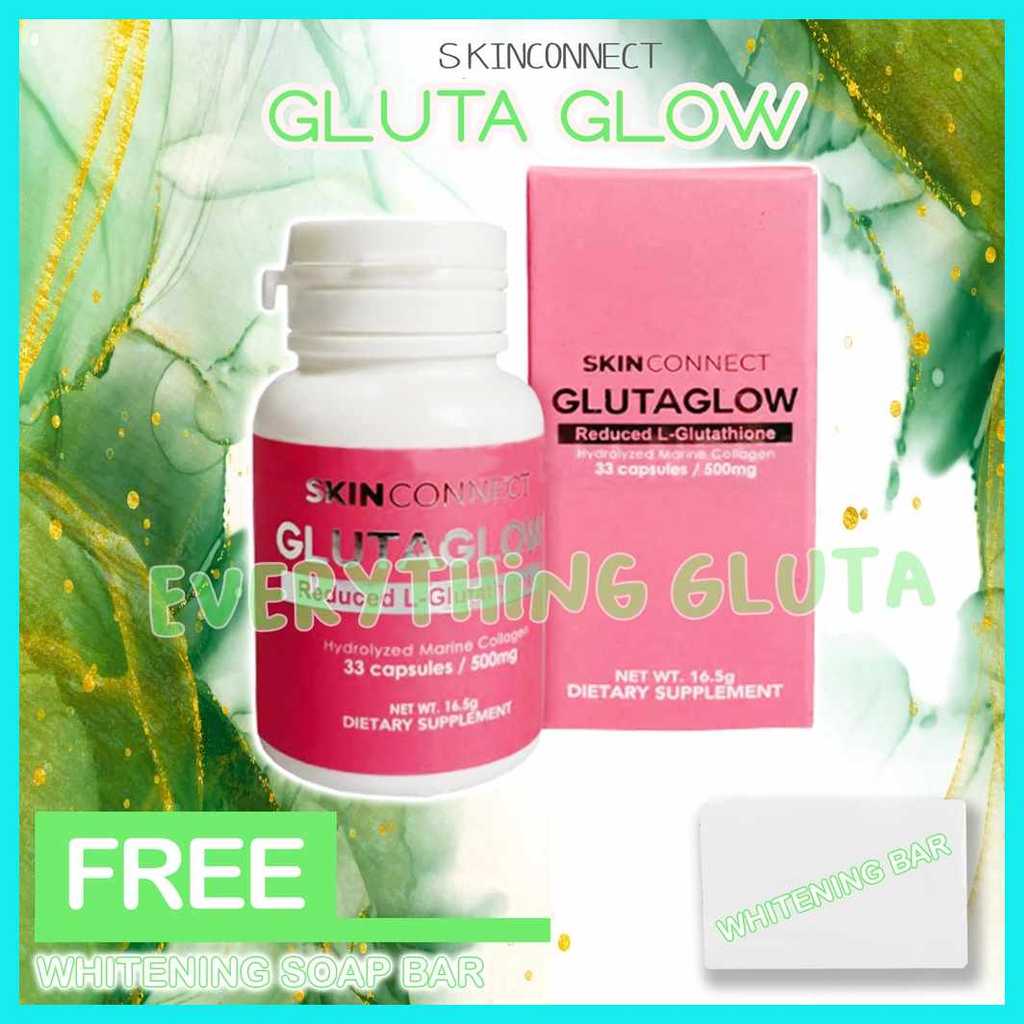 Gluta Glow Skin Connect - (Glutathione, Collagen, Vitamin C, Vitamin E ...