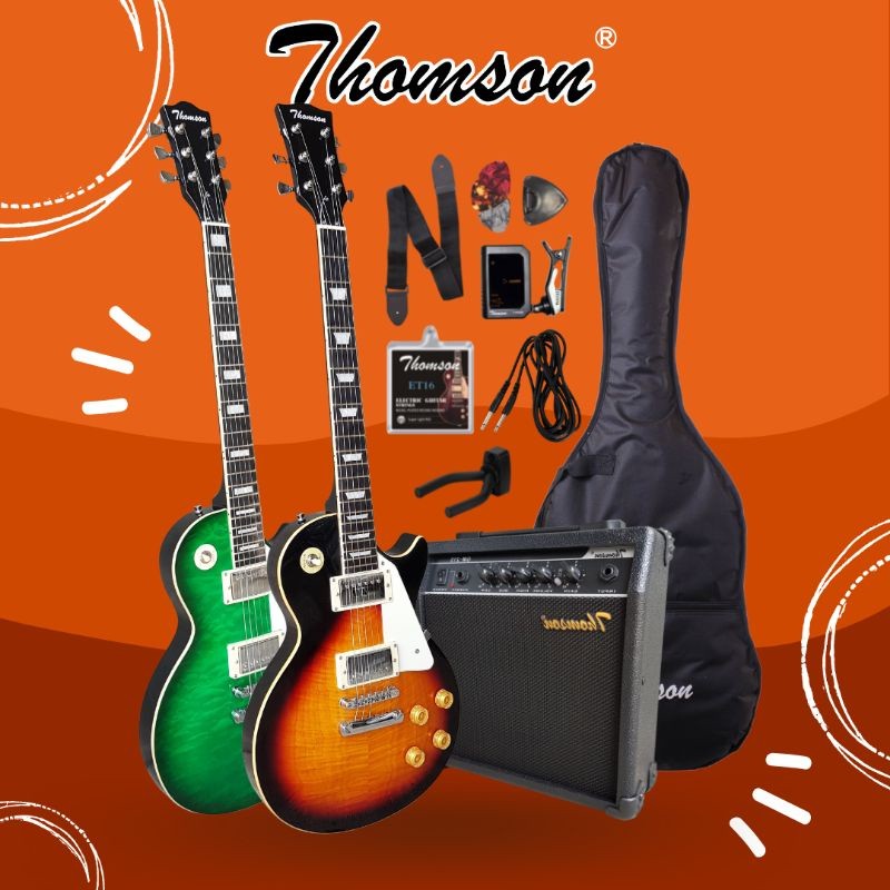 Thomson Les Paul electric guitar Package set | Shopee Philippines