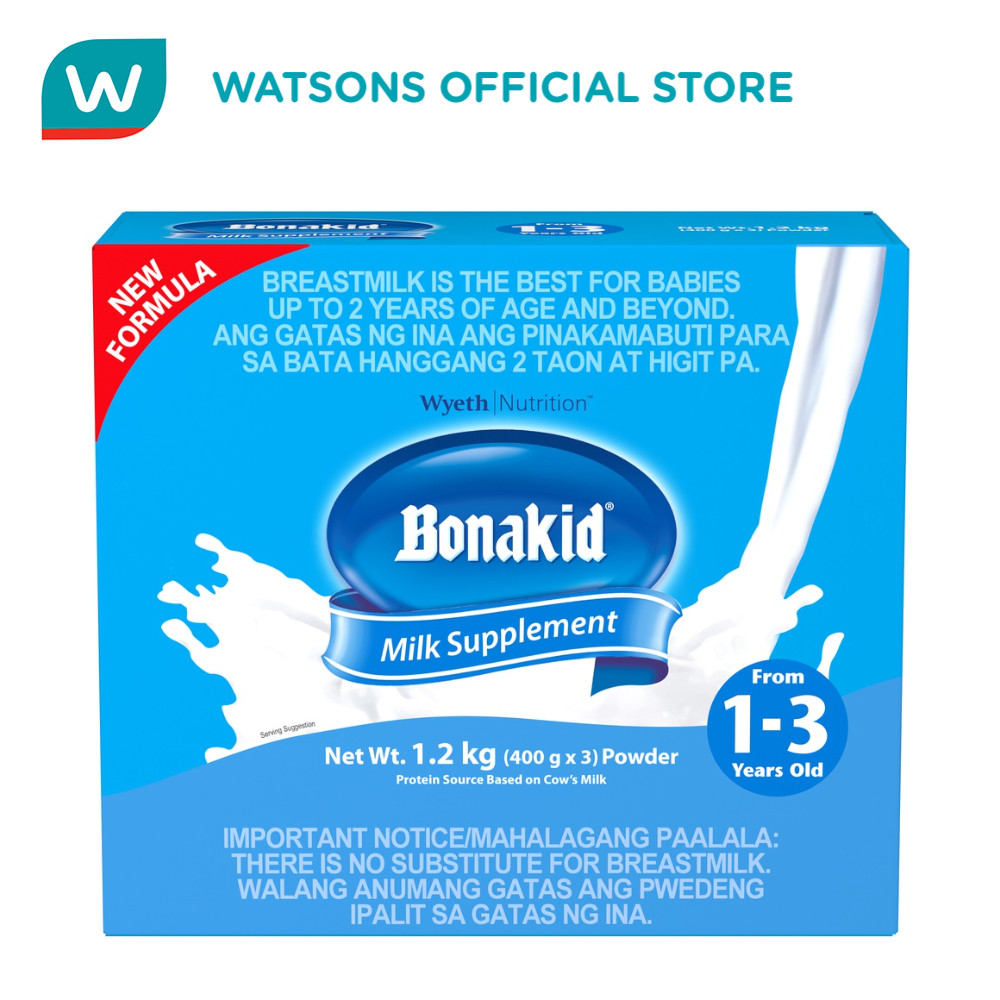 BONAKID Stage 3 Powdered Milk Drink for Children 1 to 3 years old 1.2 ...