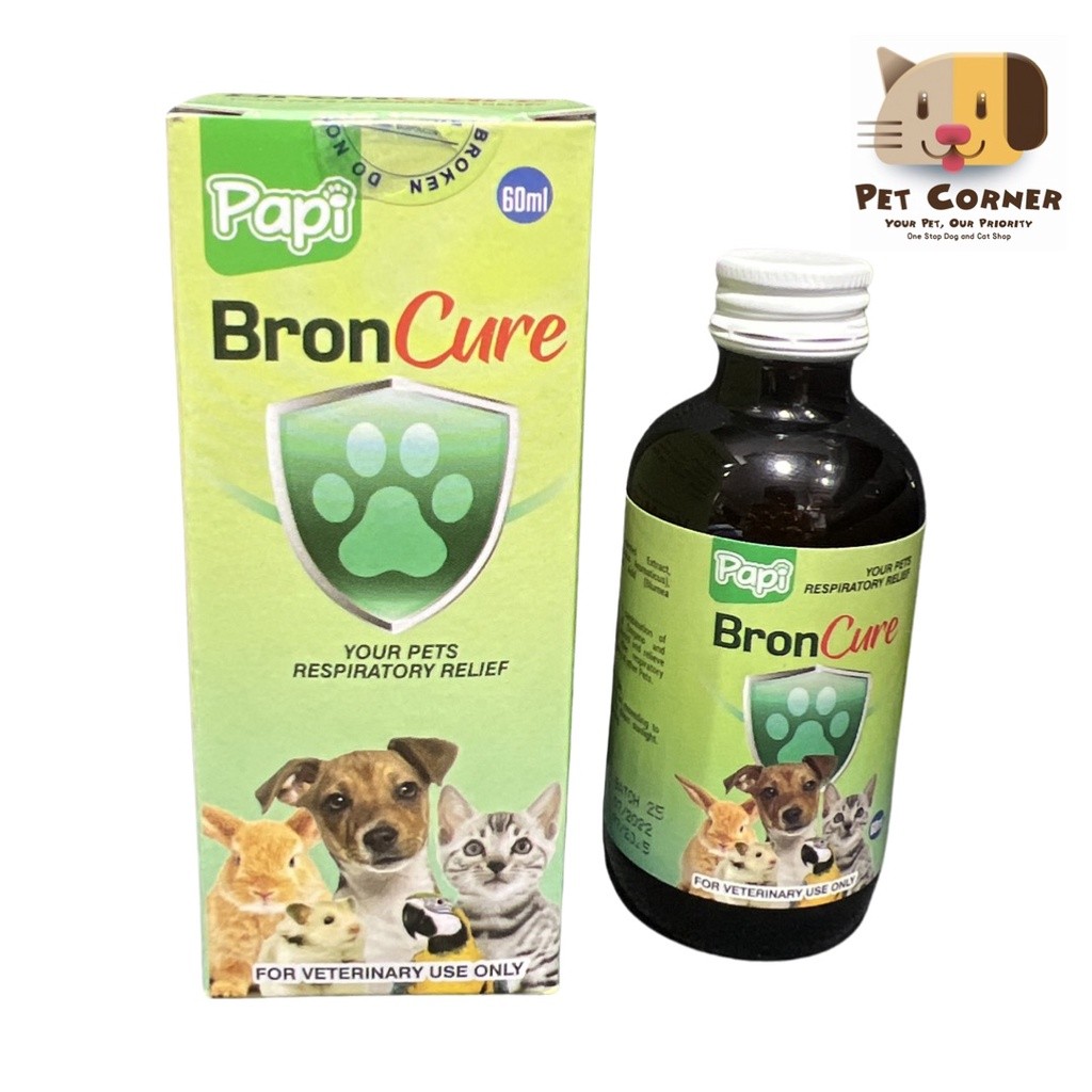 PAPI BRONCURE COUGH MEDICINE FOR DOGS AND CATS | Shopee Philippines