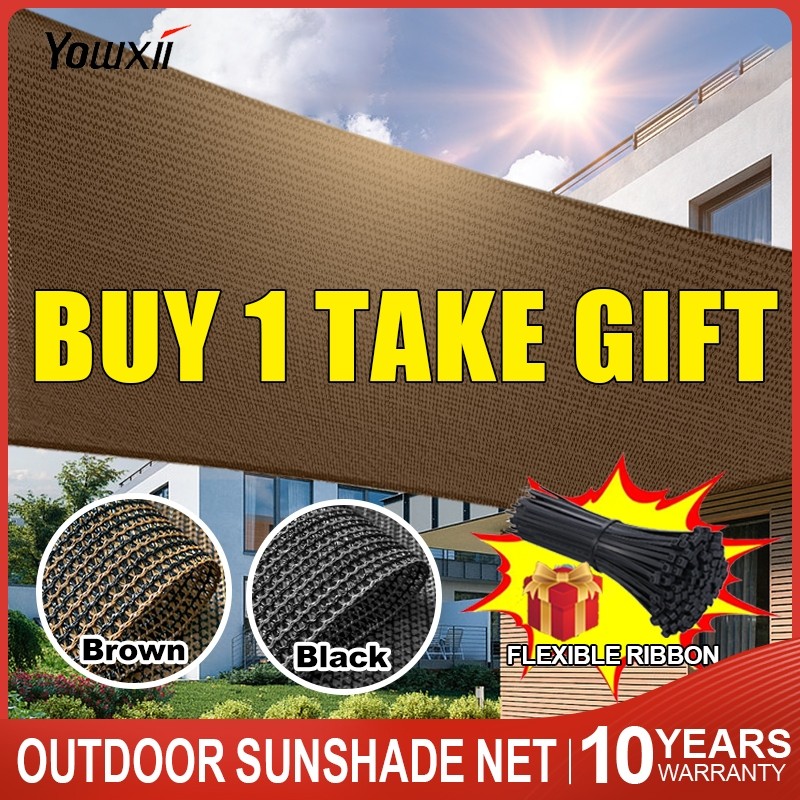 Yowxii Sun Shade Net Garden Net Shade For Plant Anti-UV Weather Net ...