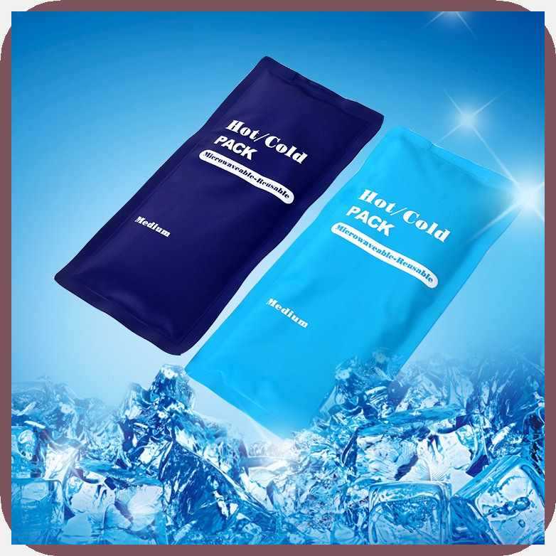 Cooling Sprain Swelling Ice Pack Hot and Gold Compress Pack ...