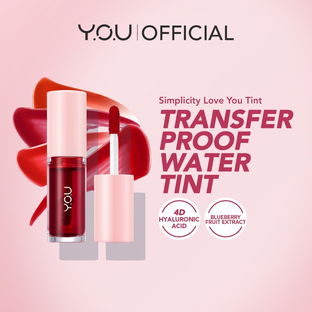 Y.O.U Simplicity Love You Tint | Long Lasting Lip Tint | Lip & Cheek ...