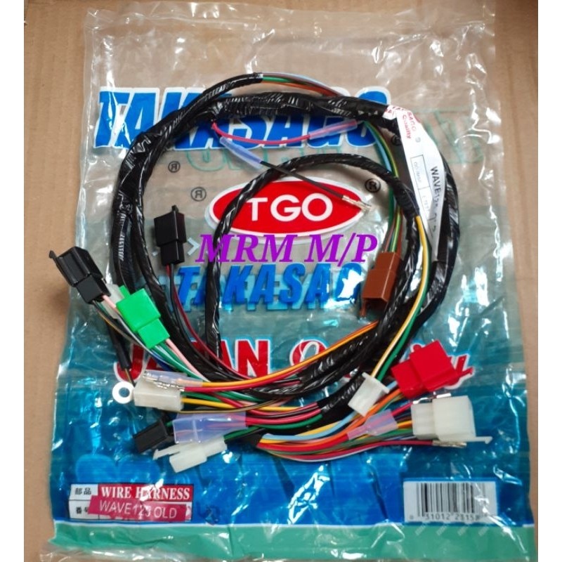 WAVE 125 S WIRE HARNESS (2003 Model/Bilugan) | Shopee Philippines