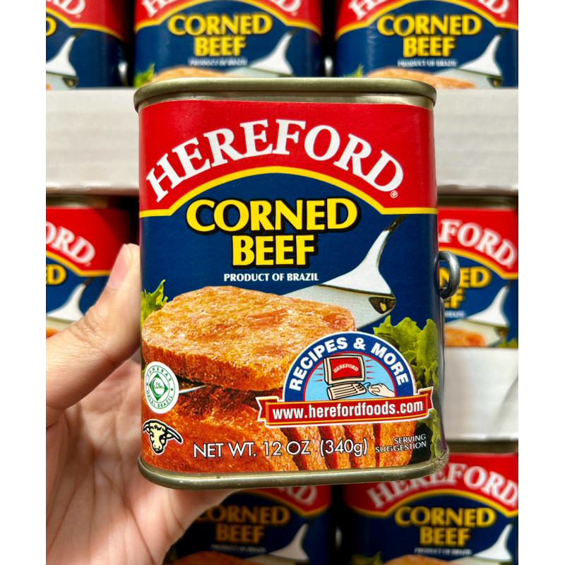 Hereford Corned Beef 340g | Shopee Philippines