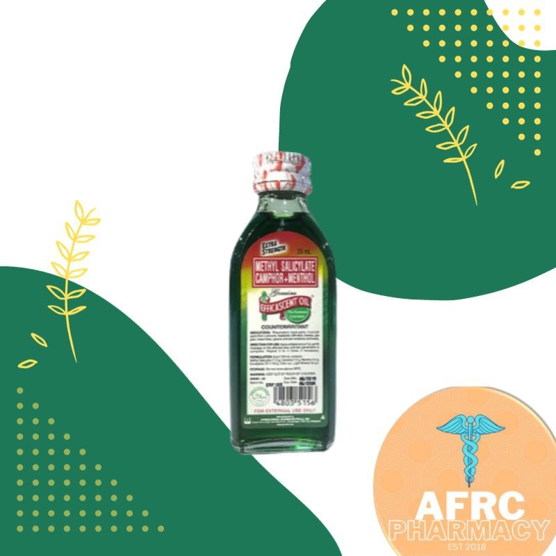 Efficascent Oil Extra Strength 25ml 50ml 100ml | Shopee Philippines