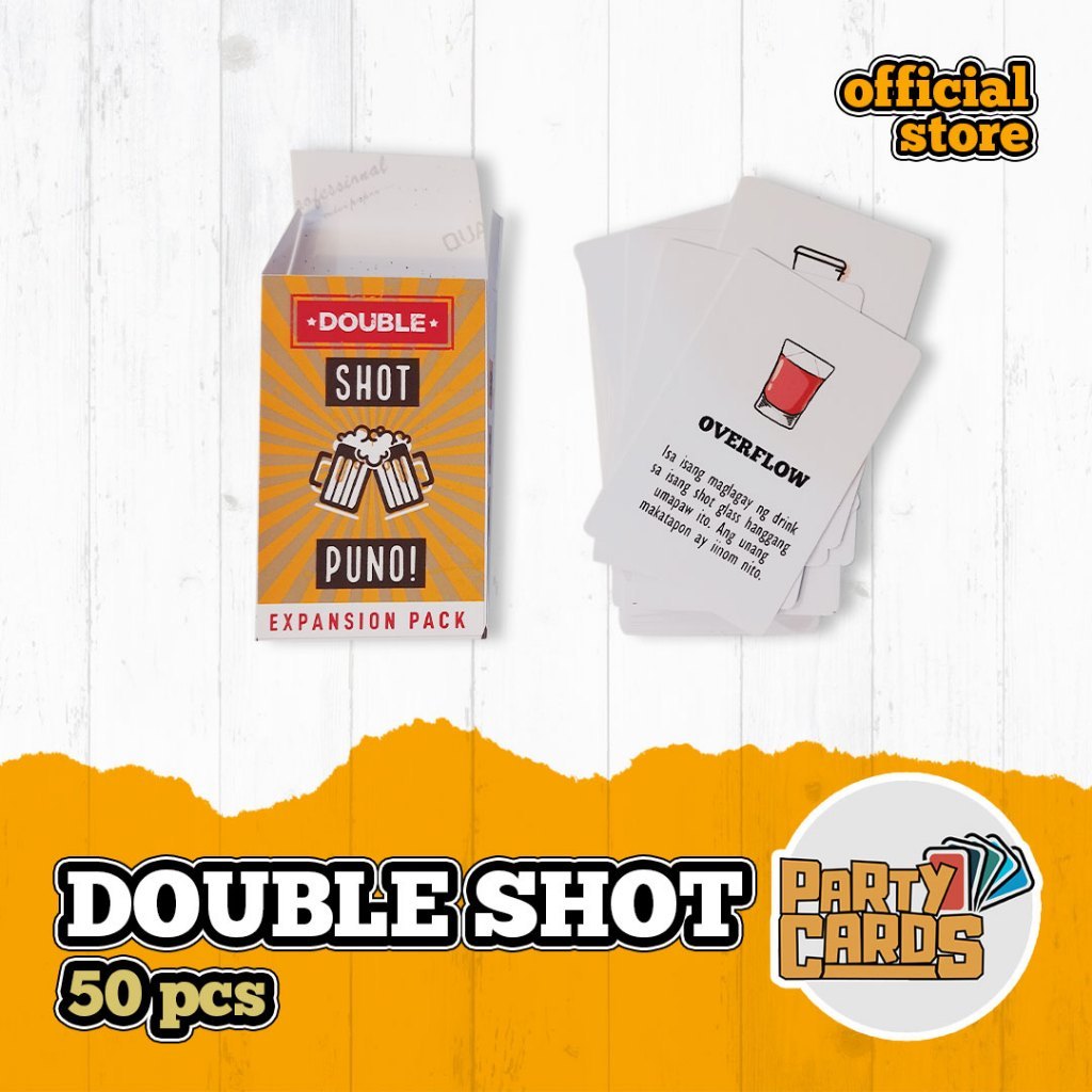 Double Shot Puno! 50 pcs Expansion Pack | Shopee Philippines