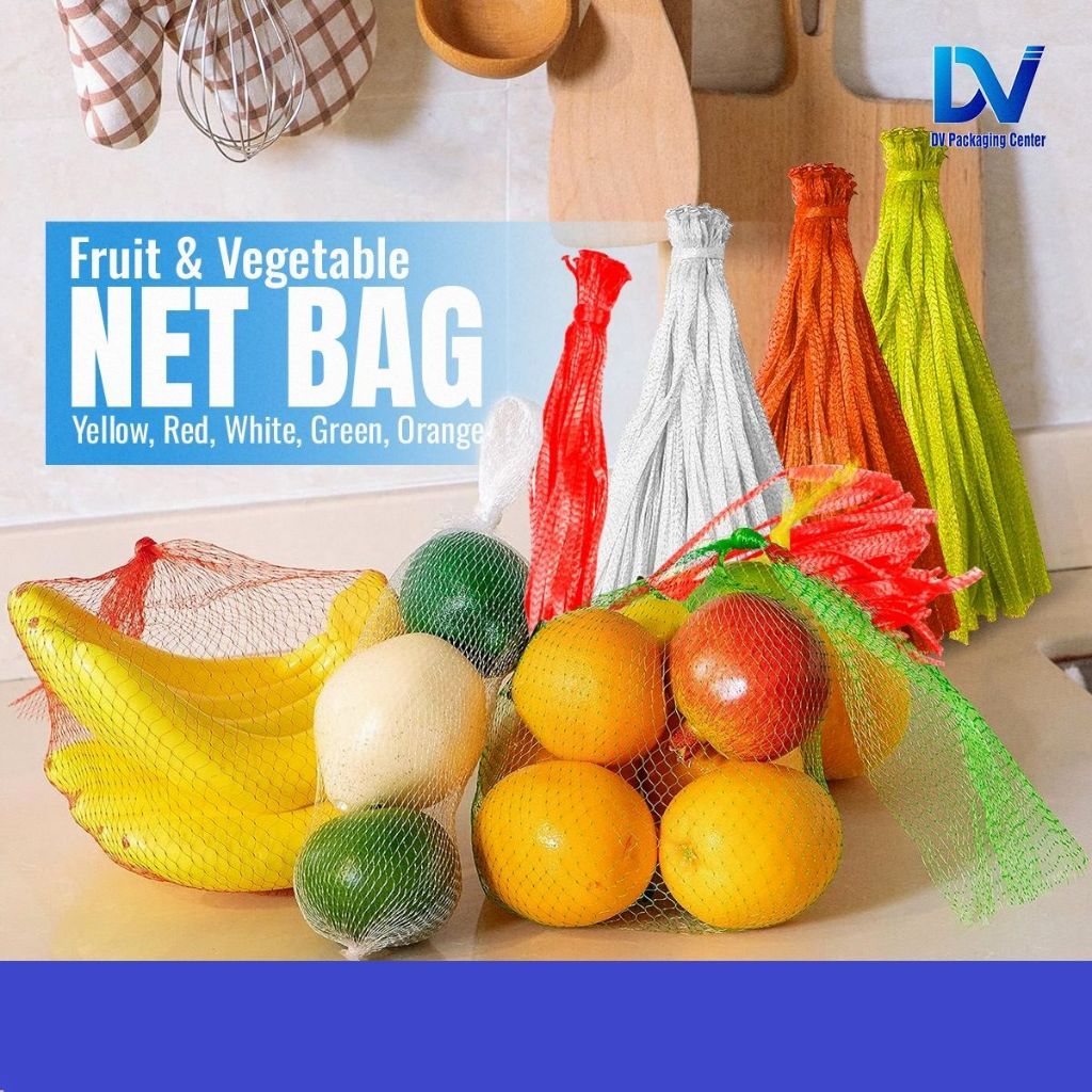 Fruit/Vegetable Net Bag (1 Pack x 100pcs) | Shopee Philippines