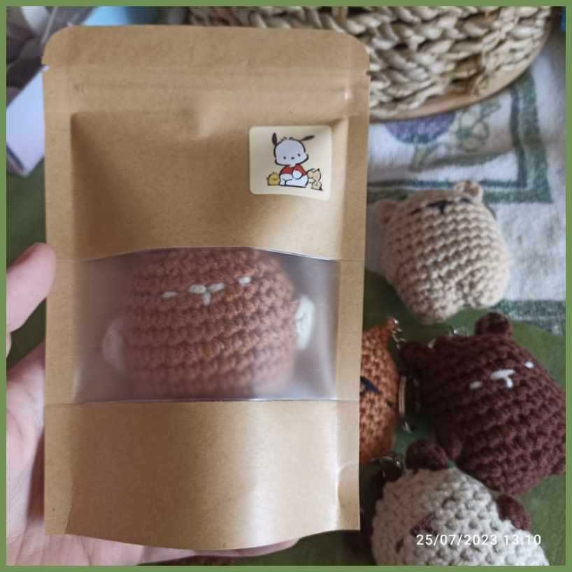 Mini Bears Keychain ·· | Handmade! (Crochet) | Shopee Philippines