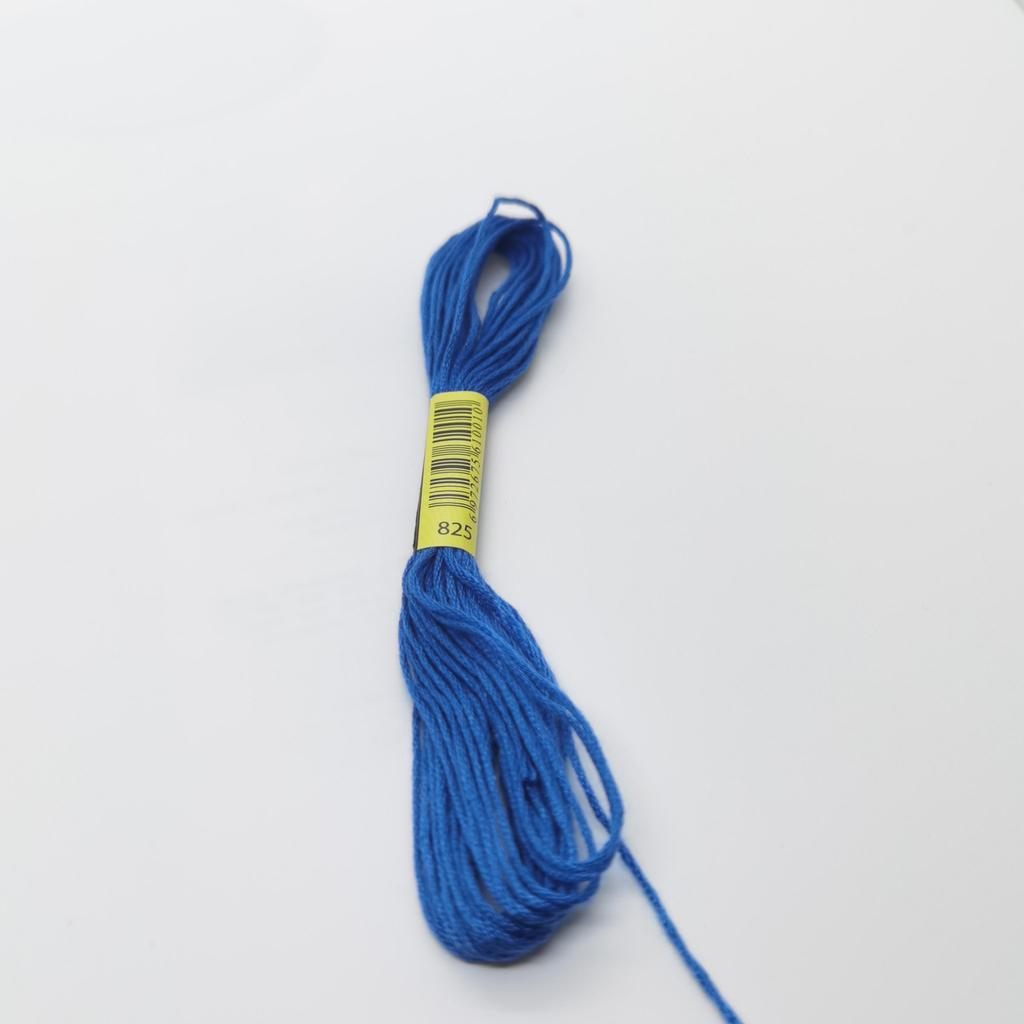 10 Skeins DMC Color 825 Blue - Dark Thread Cross Stitch Premium ...