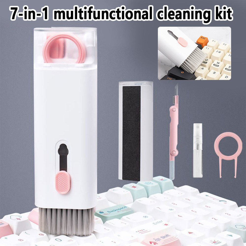 7 in 1 Multi-function Cleaning Kit Computer Keyboard Bluetooth Headset ...