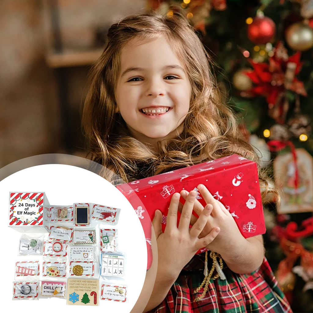RedHeart Christmas Elf Kit 24 Days of Xmas Elf Accessories Fun Elf ...
