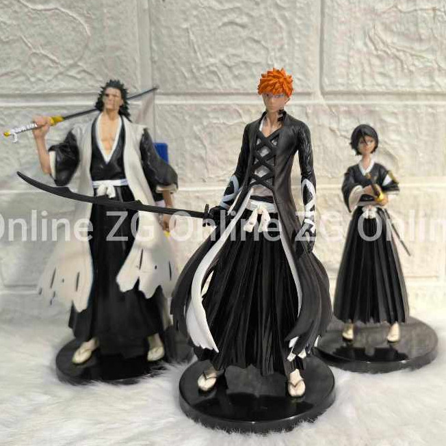 Bleach Anime Action Figure Cake Topper Decor Collection T Display