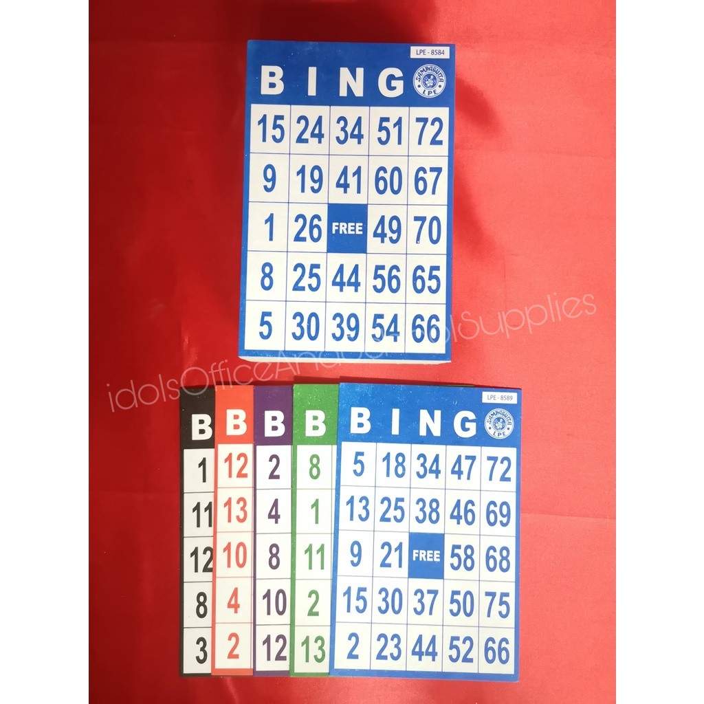 Bingo Playing Cards 100's | Shopee Philippines