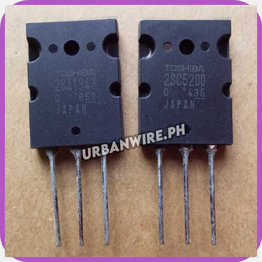 Original Toshiba Transistor (2SA1943 & 2SC5200) | Shopee Philippines