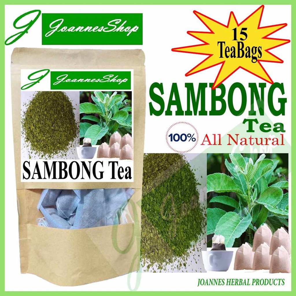 SAMBONG>FV*TEA,Bg]MADE>lD)FROM}ur)SAMBONG}g)LEAVES}O)100}O)PERCENT ...