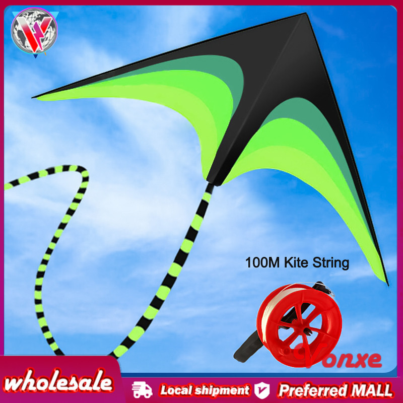 Long tail kite rainbow kite 50M kite string outdoor beach camping ...