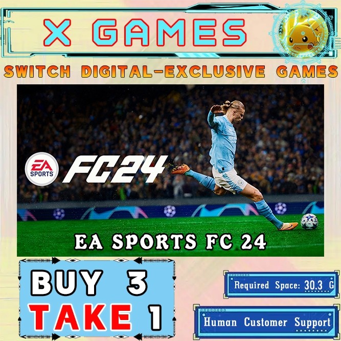 EA SPORTS FC 24 Nintendo Switch Digital Game （BUY 3 TAKE 1) | Shopee ...