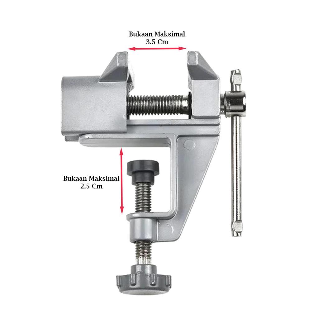 DDS480 - BestTools 4" Inch Vise Clamp Mini Table Vise Clamp Board Clamp ...