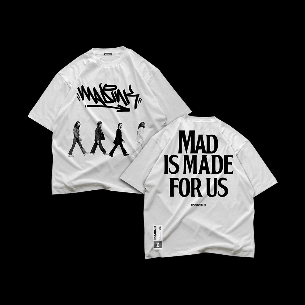 MAD INK BEATLES - MAD IS MADE FOR US T Shirt for men lxh | Shopee ...