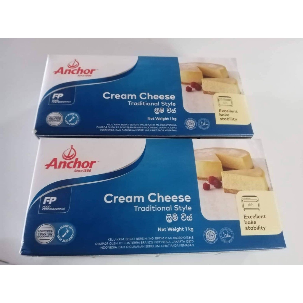 Anchor Cream Cheese 1kg. | Shopee Philippines