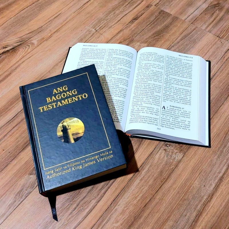 KJV TAGALOG LARGE PRINT HOLY BIBLE Filipino Book Hardbound New ...