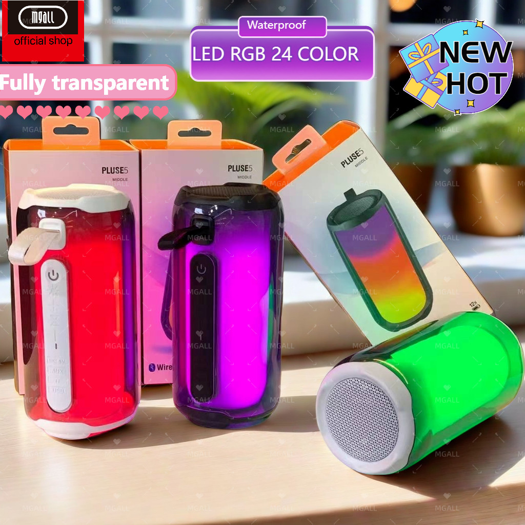 MGALL New 2024 Pulse 4 Pulse 5 Portable Bluetooth Speaker with 360 ...