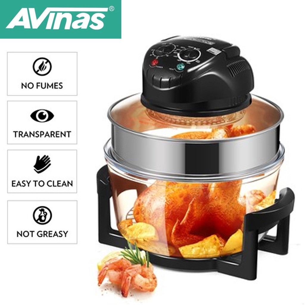 AVinas Kw 288 8 12L Halogen Turbo Convection Oven Cooking Electric Air ...