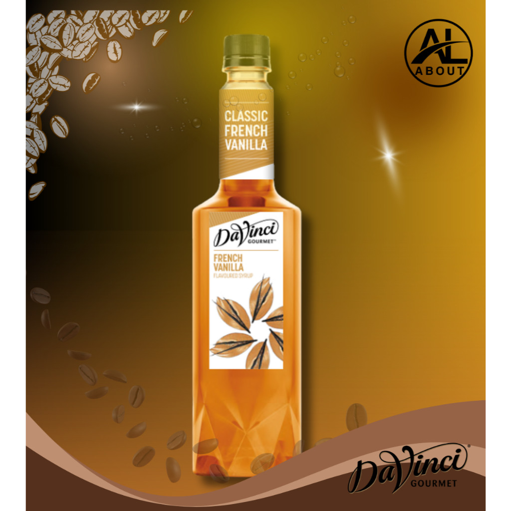 DaVinci Gourmet French Vanilla Syrup 750ml | Shopee Philippines