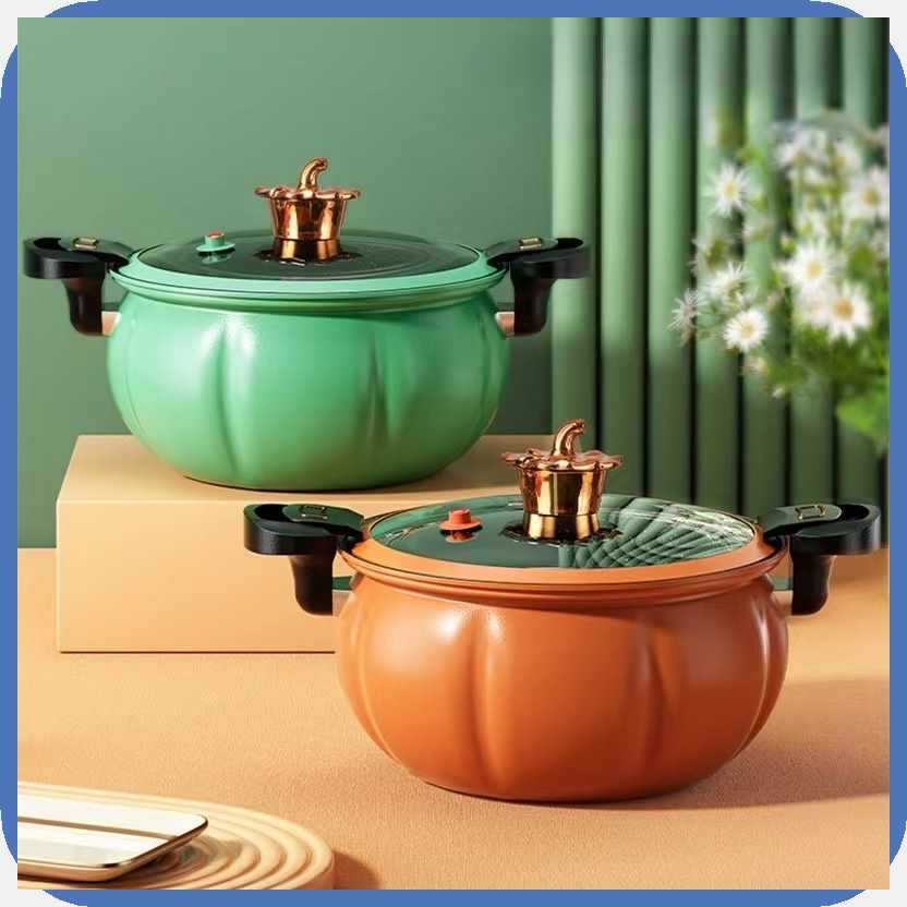 Micro Pressure Soup Pot Cooker Non-stick Pressure Cooker Pot Cooking ...