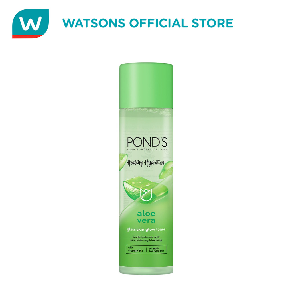 PONDS Healthy Hydration Aloe Vera Glass Skin Toner 110ml | Shopee ...