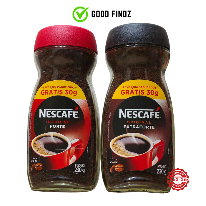 Nescafe Original Instant Coffee 200g Extraforte / Suave | Shopee ...