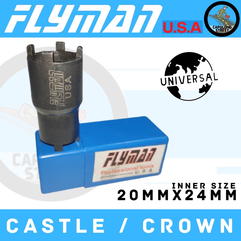 Capulong Street Flyman Castle Wrench Special Tool Flyman Crown Wrench ...