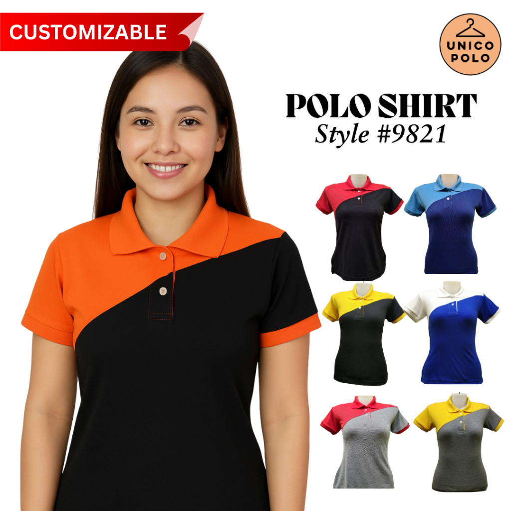 Women’s Combination Polo Shirt (Stock No. 9841) School Church Company ...
