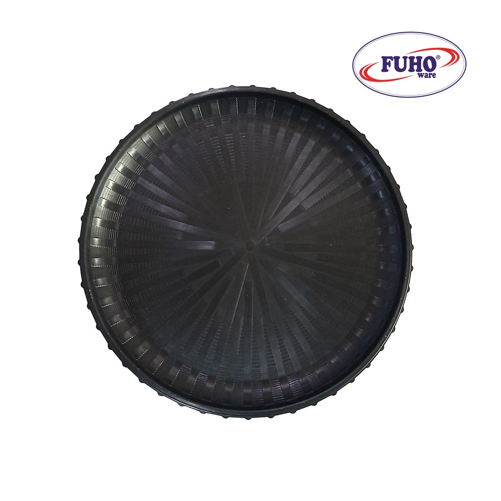 3 pcs FUHO 10 Small Round Plastic Bilao Tray Round Reusable Food ...