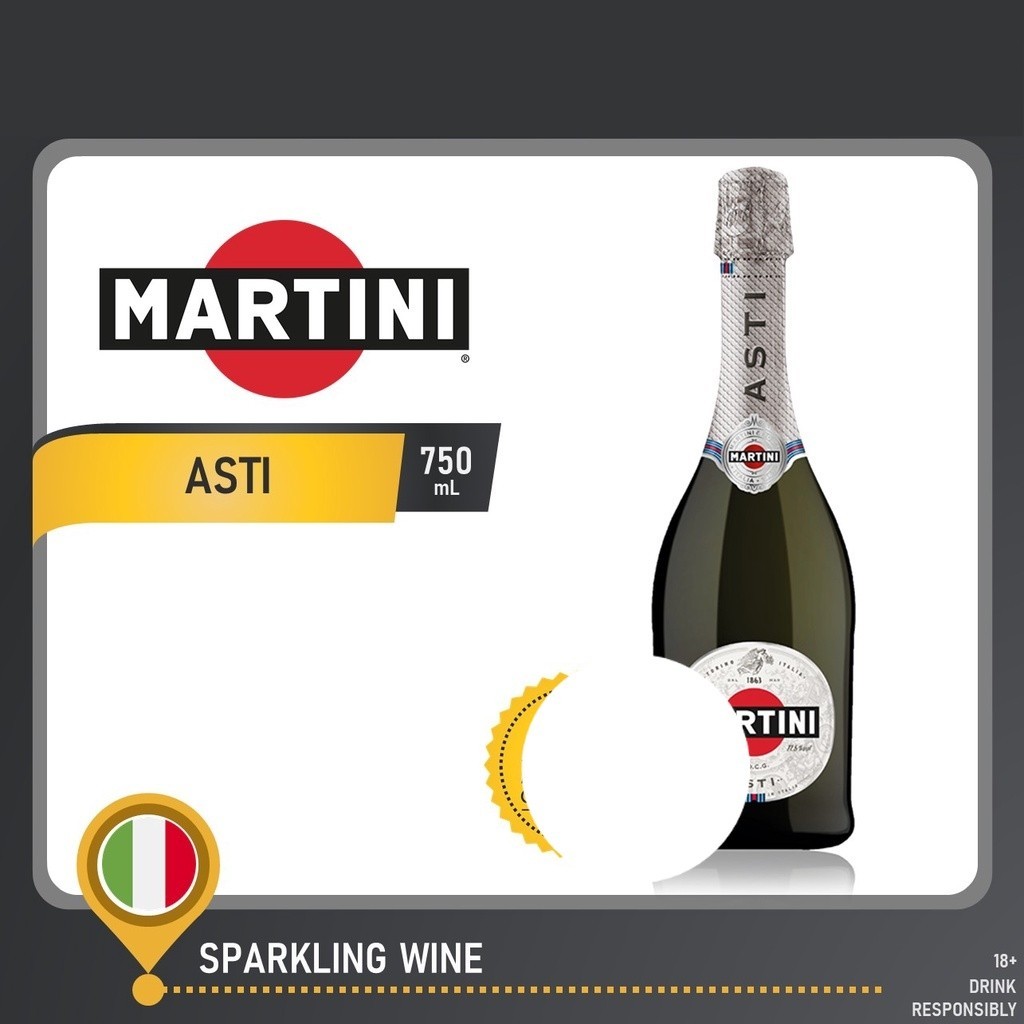 Martini Asti Spumante Sparkling Wine 750mL | Shopee Philippines