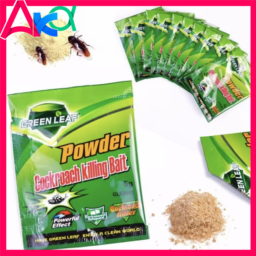 Original green leaf powder cockroach insect chalk ipis killer ant ...