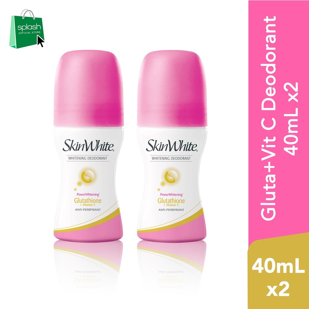 SkinWhite Deodorant Glutathione + Vitamin C Underarm Whitening ...
