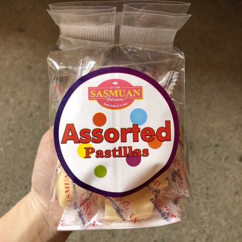 SASMUAN DELICACIES Pastillas [Assorted, Milky, Ube Quezzo, Cheezy ...
