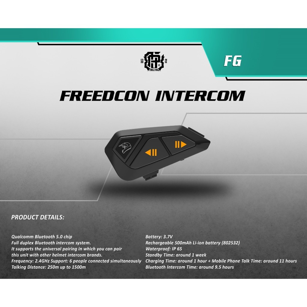 FreedConn Intercom FG, FX Black, FX Silver, FX Pro, KY Pro, T-Max S Pro ...