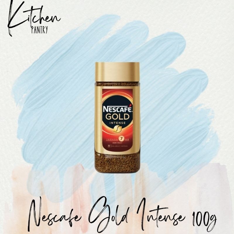Nescafe Gold Intense Glass Jar 100g | Shopee Philippines