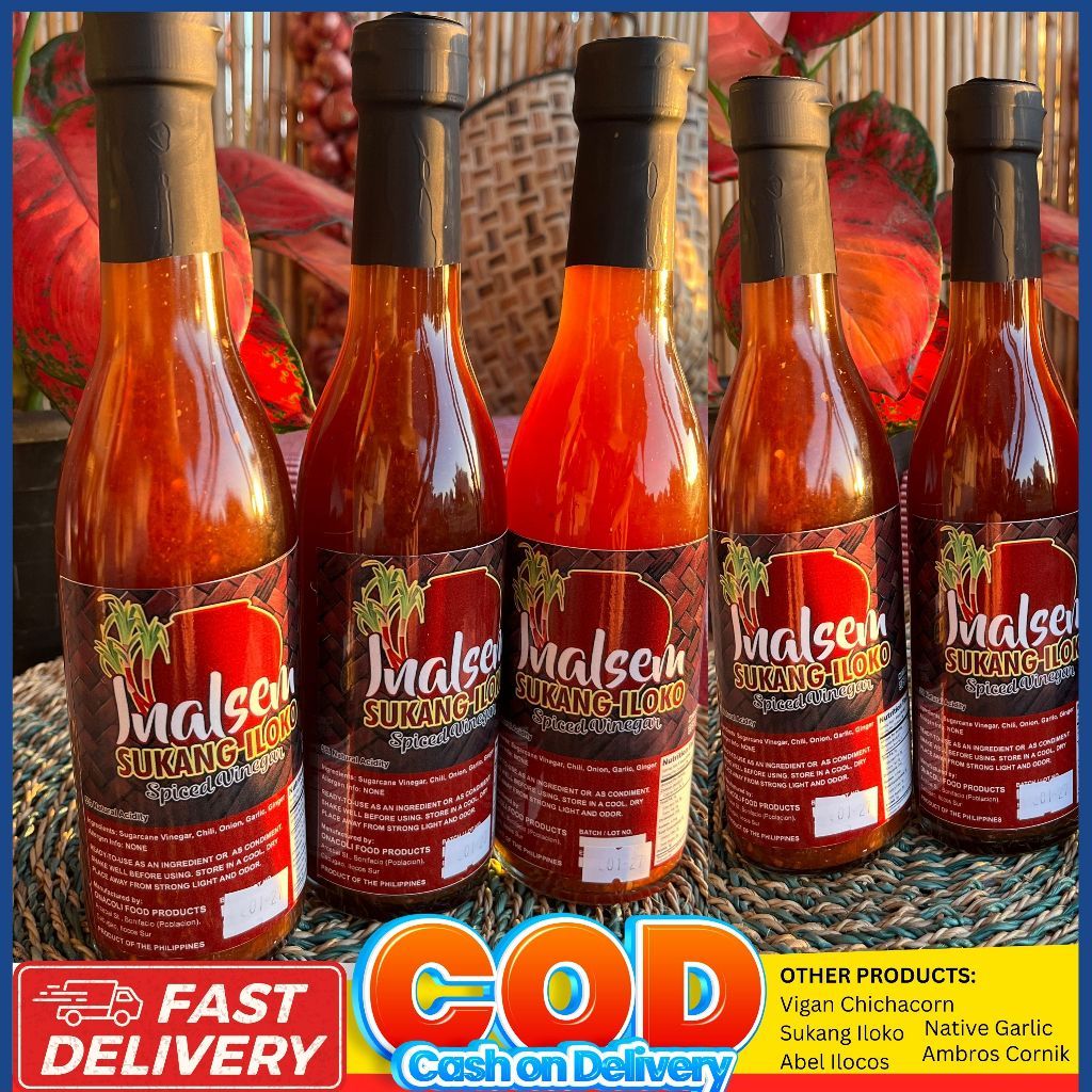 Sukang Iloko Spiced Vinegar Ilocos Vinegar Spicy Vinegar Suka SIli ...