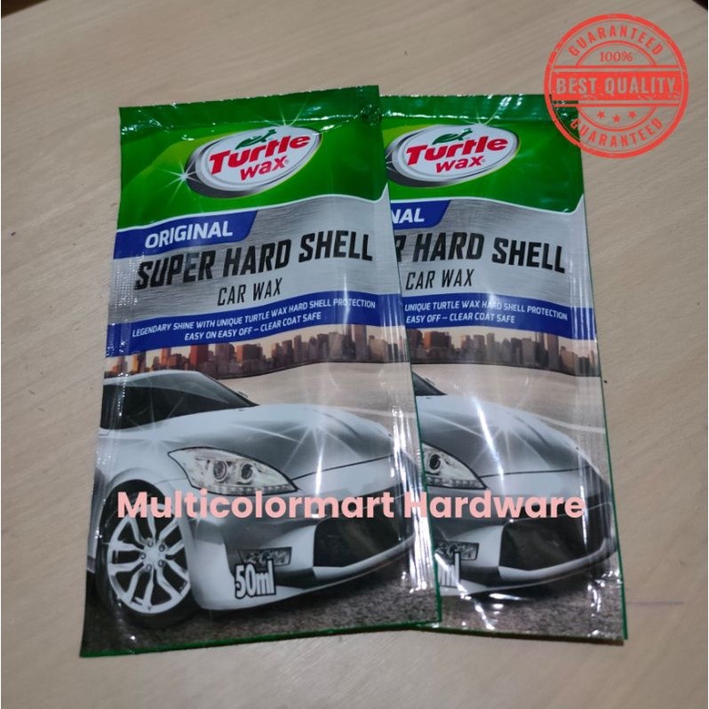TURTLE WAX SUPER HARD SHELL SACHET | Shopee Philippines