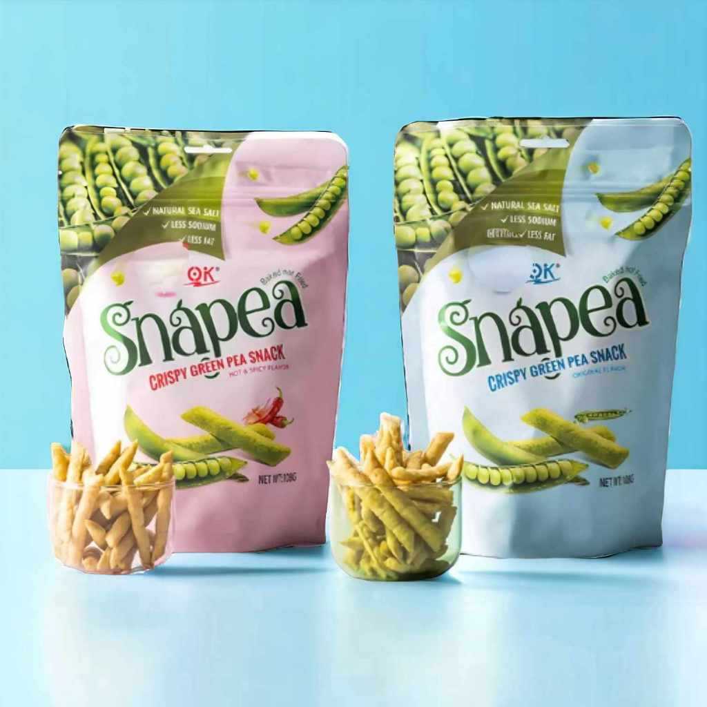 SNAPEA Crispy Green Pea Snack 108g | Shopee Philippines