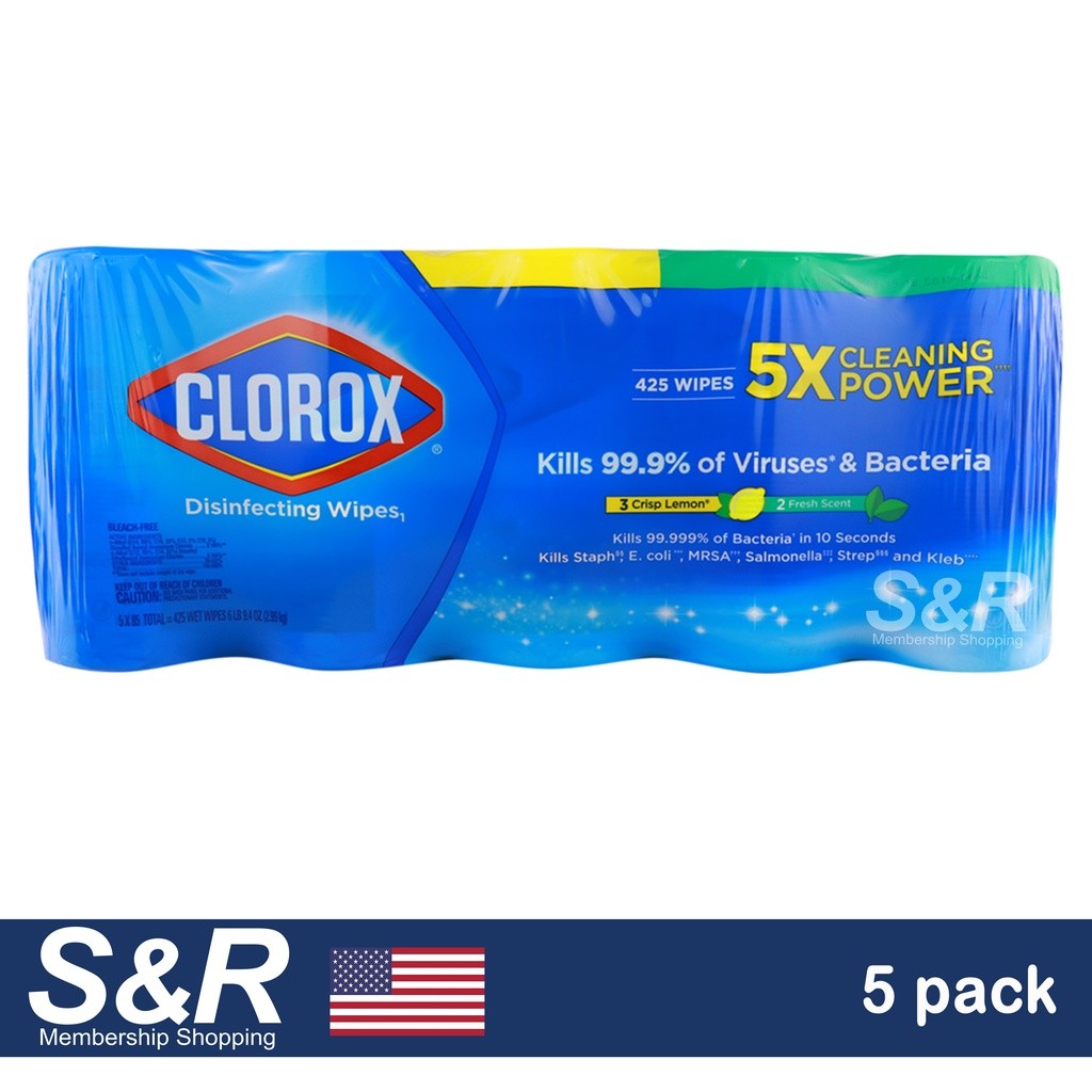 Clorox Bleach Wipes 5pcs | Shopee Philippines