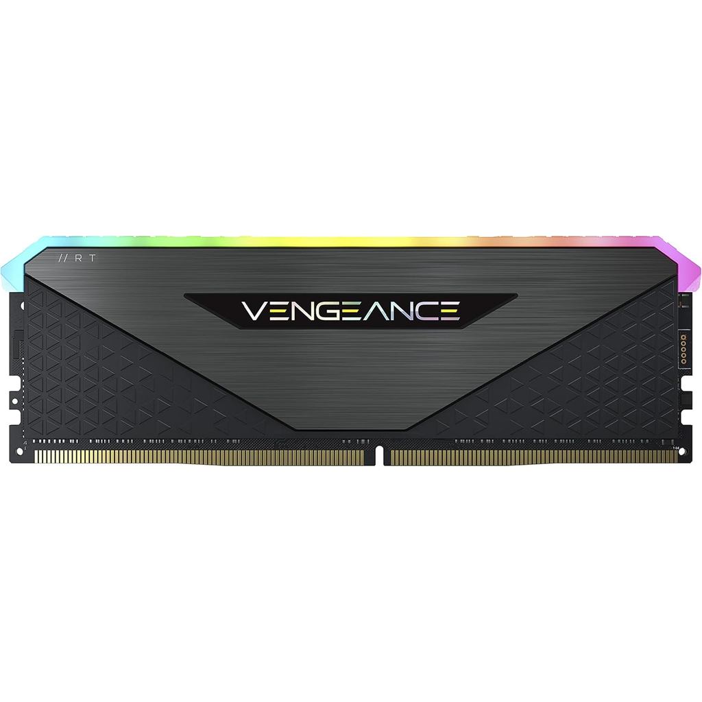 CORSAIR DDR4-16GB 4000MHz CL18 Desktop PC Memory VENGEANCE RGB RT 16GB ...