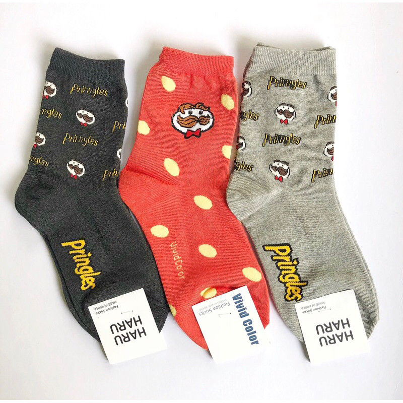 FOOD SERIES Pringles Foodie Snacks Chips - Korean Iconic Socks Icon ...