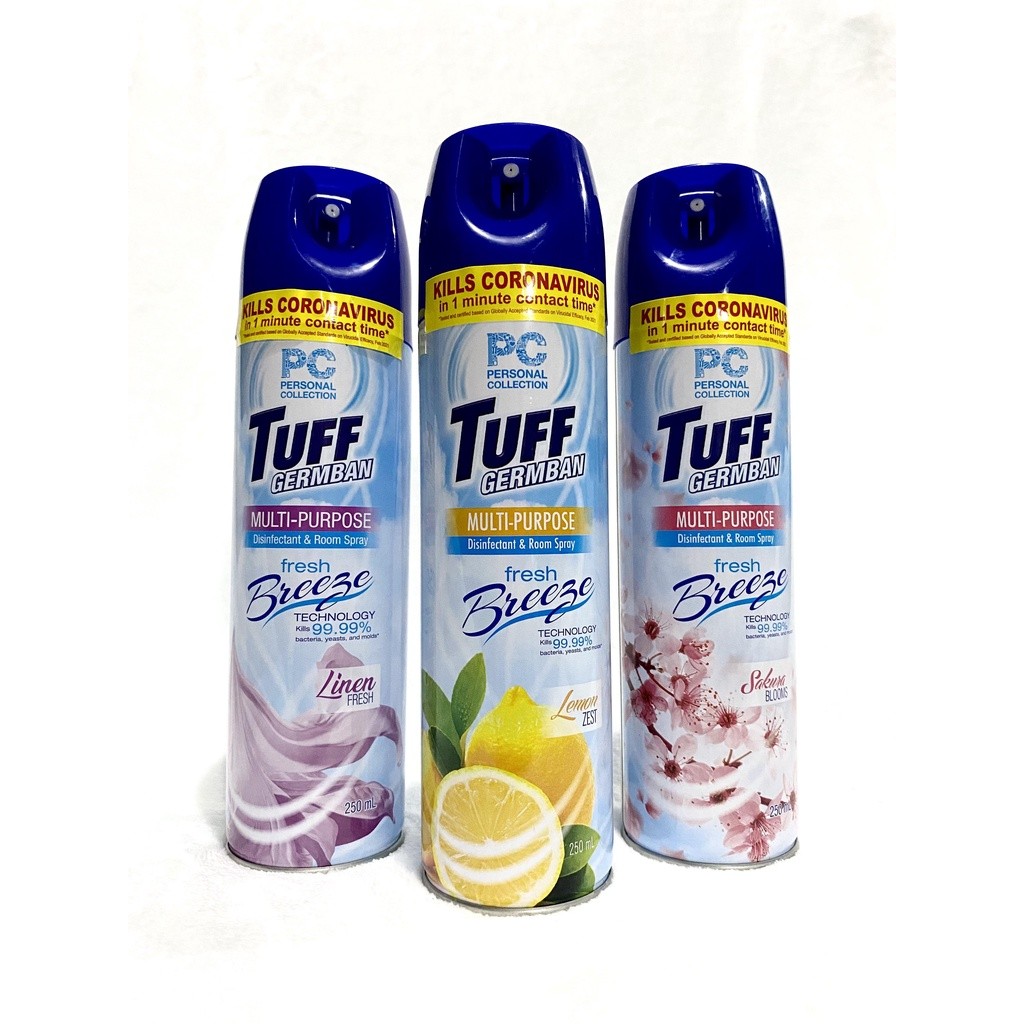 Personal Collection Tuff Germban Disinfectant & Room Spray 250ml ( the ...