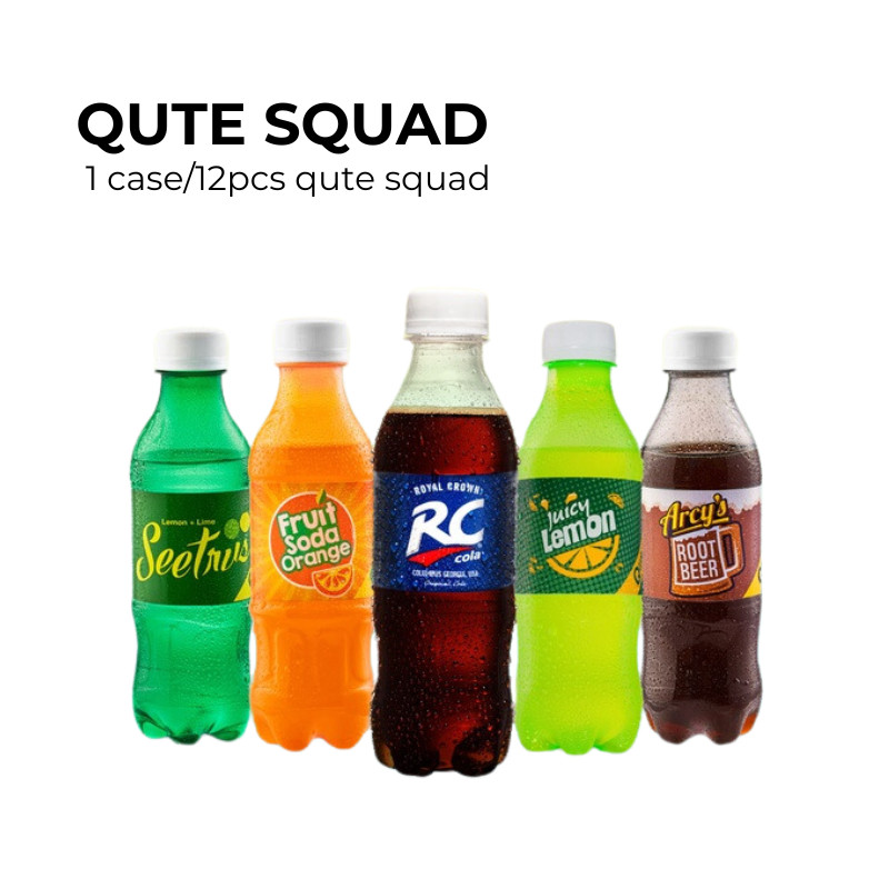 Qute RC Cola Seetrus Juicy Lemon Rootbeer and Fruit Soda (237ml ...