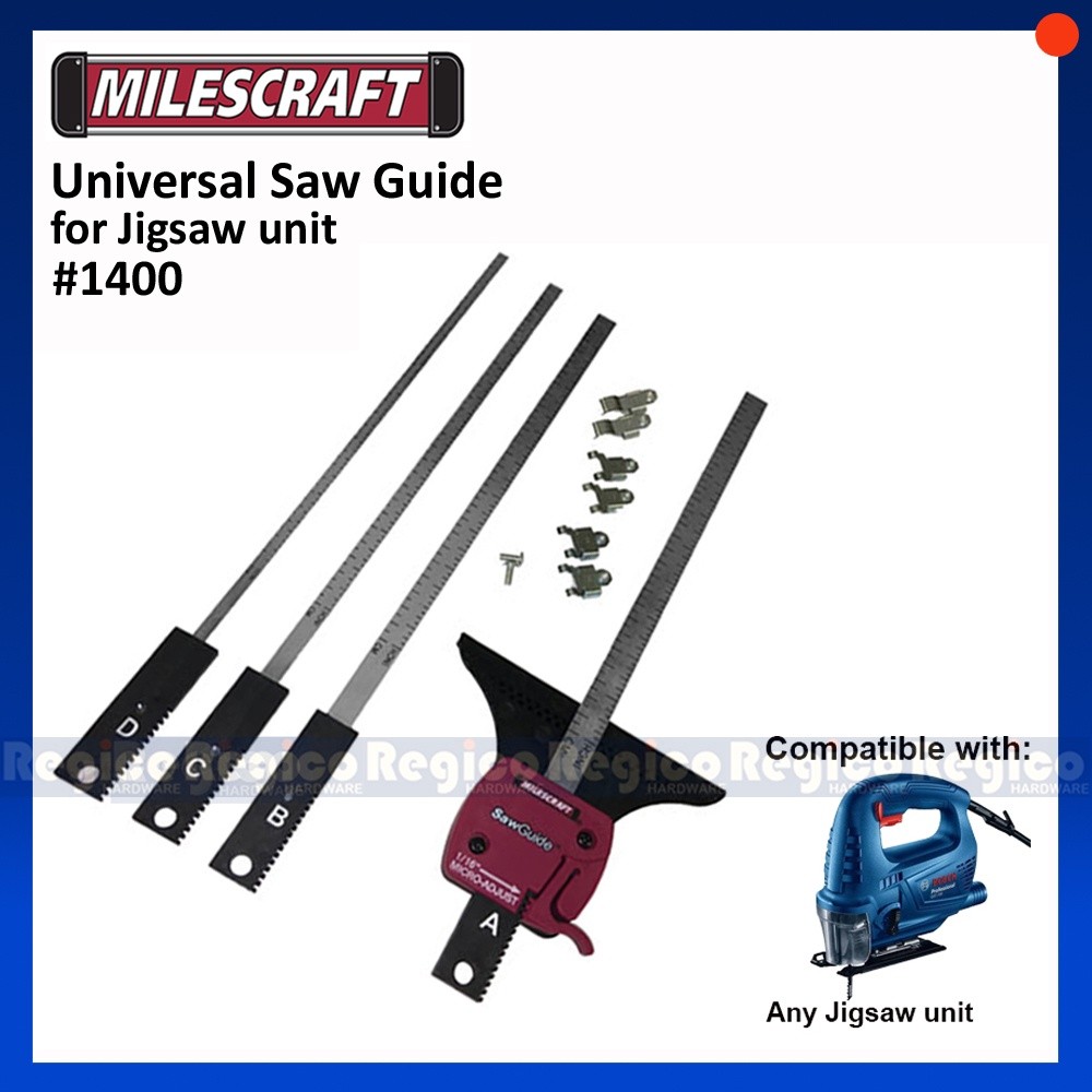 Milescraft Universal Saw Guide Parallel Guide for Jigsaw or Circular ...